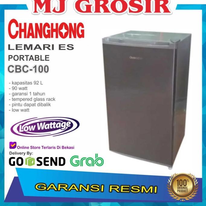 Jual CHANGHONG MINI BAR CBC100 CBC 100L KULKAS PORTABLE PORTABEL 100 ...