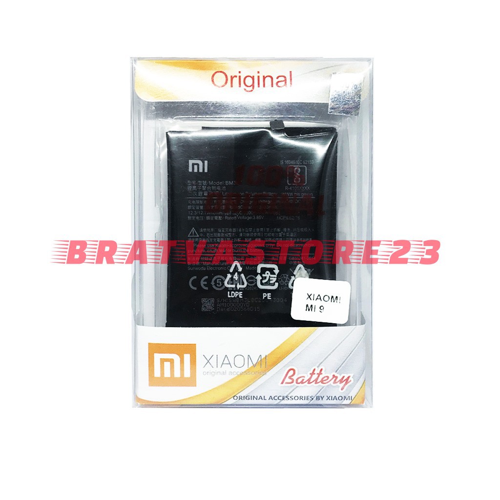 Jual BATERAI ORIGINAL HANDPHONE XIAOMI MI 9 / BM3L | Shopee Indonesia