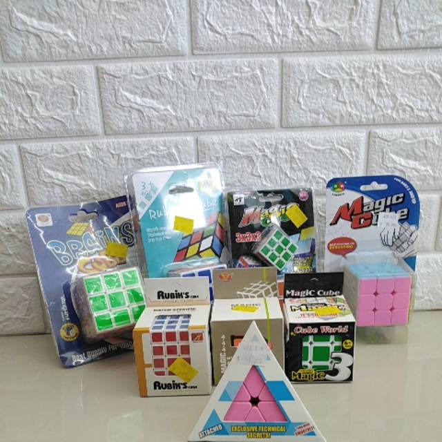 Jual Mainan Anak Rubik 3x3 Hingga 5x5 dan bentuk segitiga | Shopee ...