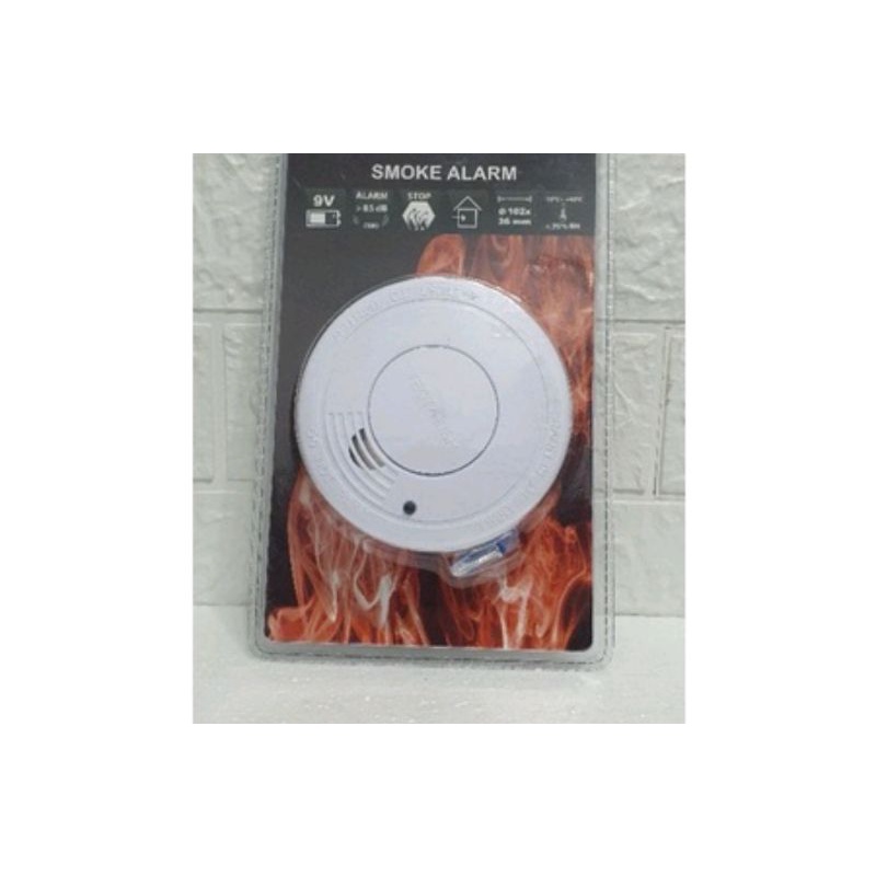 Jual Alarm kebakaran / smoke detector alat pendeteksi asap kebakaran ...