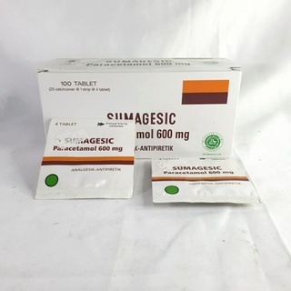 Jual Paracetamol Sumagesic 600mg - 4 tablet | Shopee Indonesia