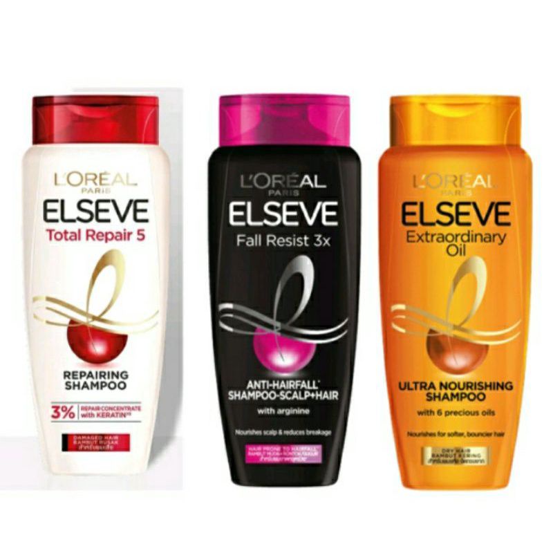 Jual Loreal elseve shampo and condisioner 170ml | Shopee Indonesia