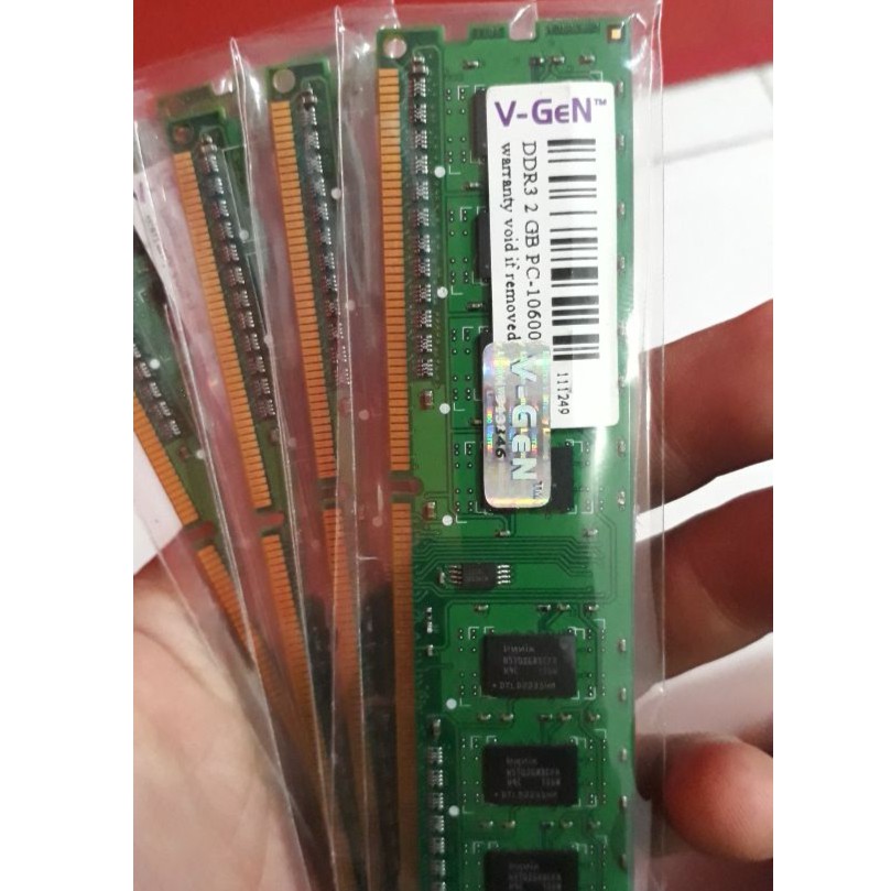 Memory VGEN DDR3 2GB PC10600 LONGDIM/PC Harga termurah | Shopee Indonesia