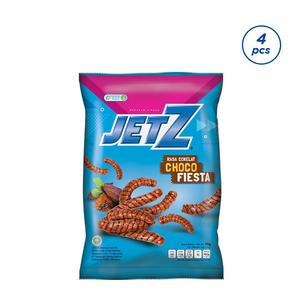 JetZ Sweet Chocofiesta 65 Gr - 4 Pcs | Shopee Indonesia