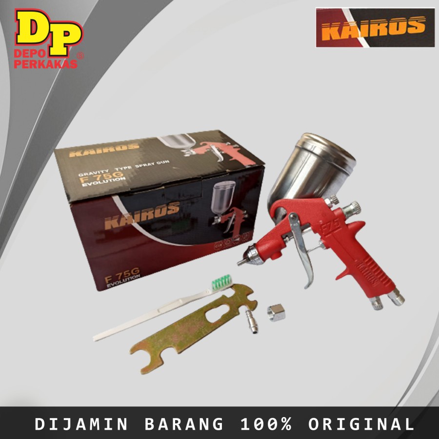 Jual ALAT SEMPROTAN CAT F75G F75 G F 75 75G KAIROS / AIR SPRAY GUN ...