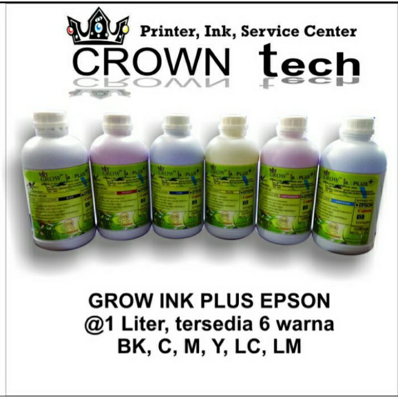 Jual tinta GROW INK PLUS EPSON 1 LITER | Shopee Indonesia