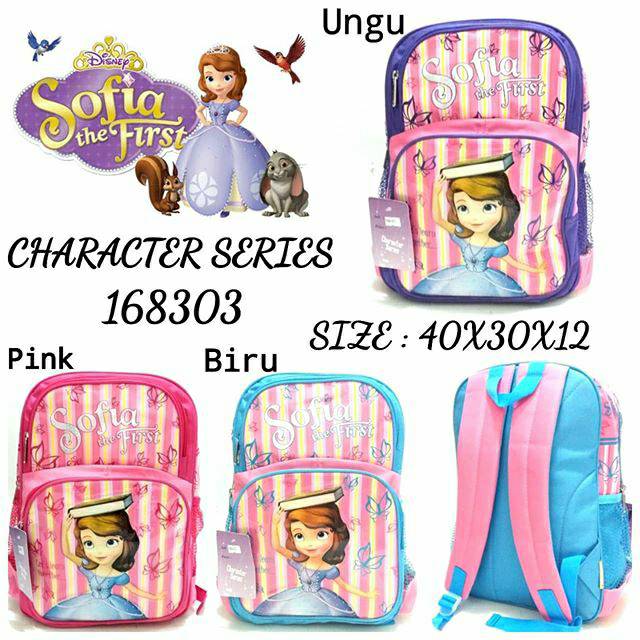 Jual TAS SOFIA TAS PRINCESS SOFIA TAS SOFIA THE FIRST TAS RANSEL SOFIA ...