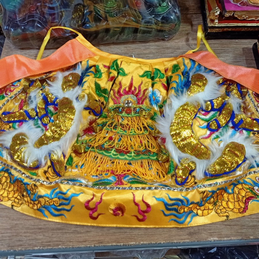 Jual baju patung dewa naga timbul taiwan - 10 inch - kuning | Shopee ...