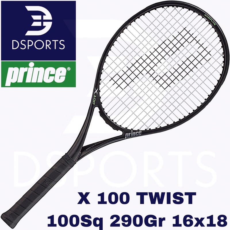 Jual Prince X 100 290 Gr Twist 290g ( Racket Tennis Tenis Raket ...