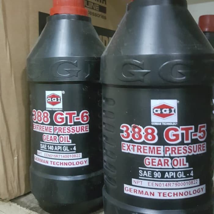 Jual GGI Gear oil 388 GT5 GT6 sae 90 / 140 Oli Gardan Transmisi Gigi ...