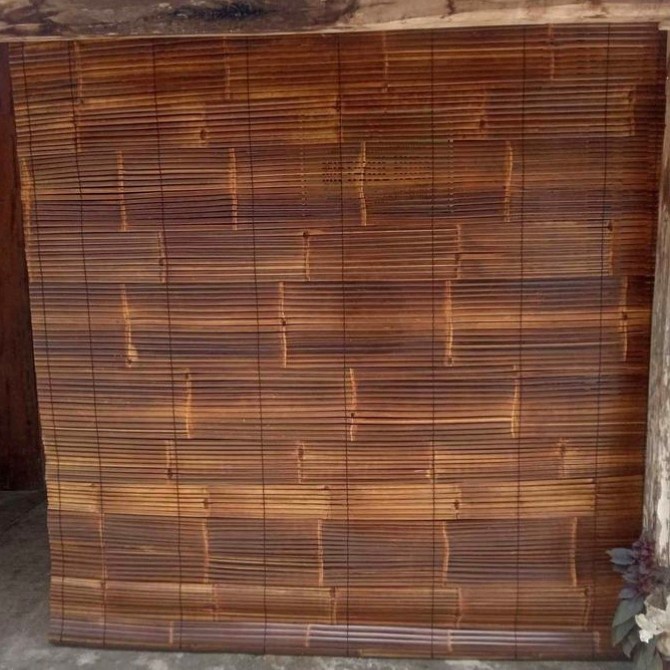Jual Produk Terbaru Krey Bambu 250 X 200 Sudah Di Vernis Tirai Bambu ...