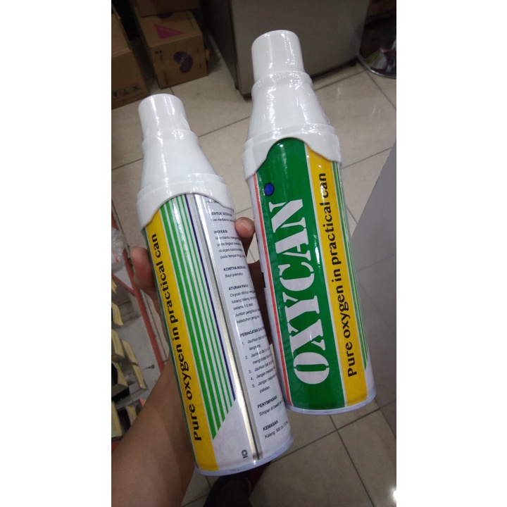 Jual Oxycan 500cc - Tabung Oksigen Kecil - Oksigen Portable | Shopee Indonesia