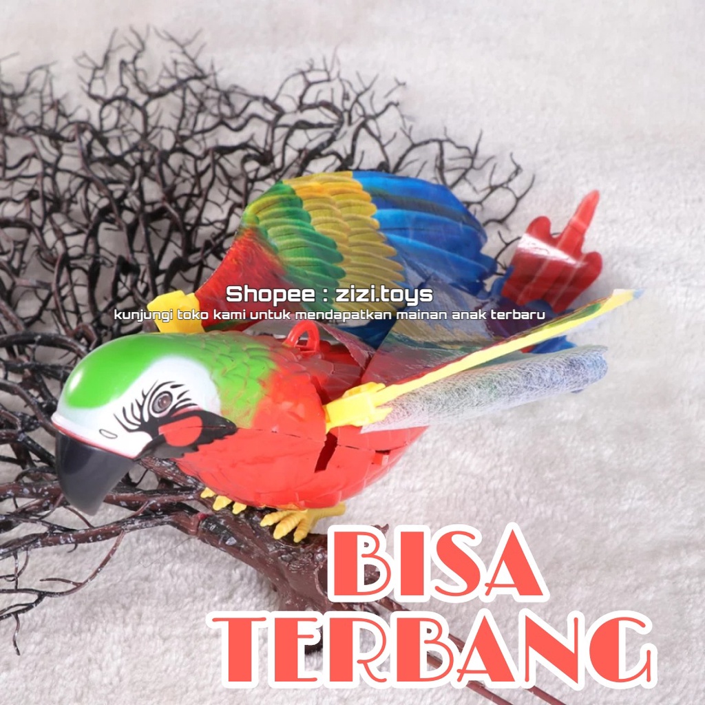 Jual Burung terbang sayap mengepak dan menyanyi - Robot Burung | Shopee ...