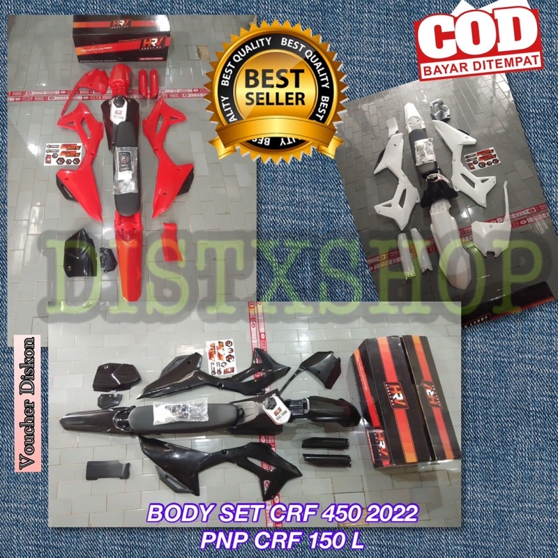 Jual BODY SET CRF 450 PNP CRF 150 L BODY KIT ASSY CRF 250 450 2022 PNP CRF 150 L -Trail ...