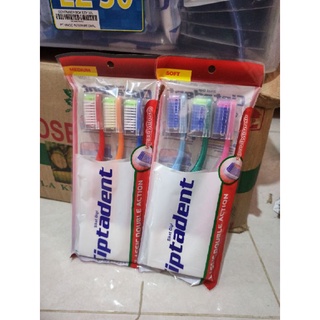 Jual CIPTADENT Sikat Gigi Classic Double Action 3pcs | Shopee Indonesia