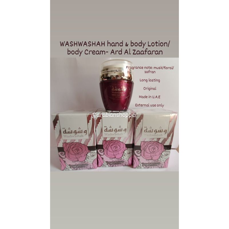 Jual Lotion Ard Al Zaafaran /Perfume Lotion /Lotion Arab / Hayati Woman ...