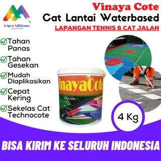 Jual Cat Jalan Hitam Putih Trotoar Vinaya Cote 5kg | Shopee Indonesia