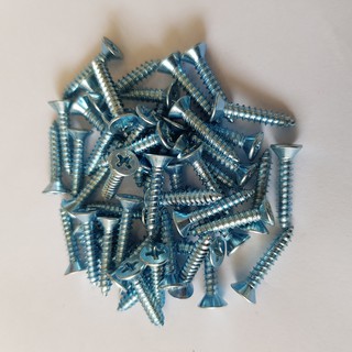 Jual SEKRUP PUTIH 6X1 in isi 50 pcs ( kepala 6mm x panjang 25mm ...