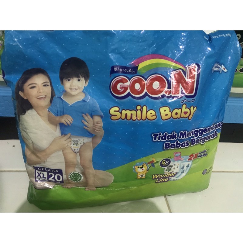 Jual Pampers goon size xl isi 15pcs Indonesia|Shopee Indonesia