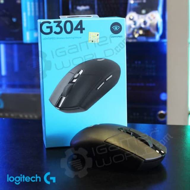 Jual Logitech G304 Lighspeed Wireless Gaming Mouse (Memory Onboard ...