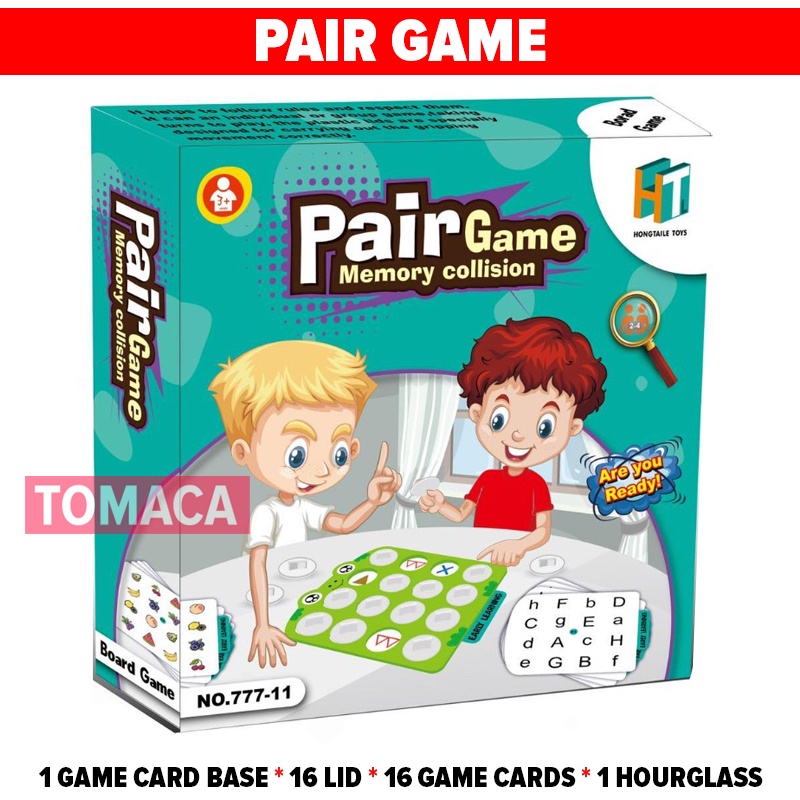 Jual Mainan Edukasi Belajar Anak Jam Pasir Pair Game Family Permainan ...