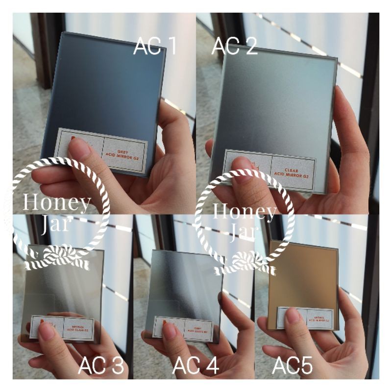 Jual sample kaca acid interior material board | Shopee Indonesia