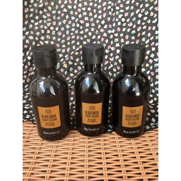 The Body Shop Original Black Musk Night Bloom Body Lotion 250ml ...