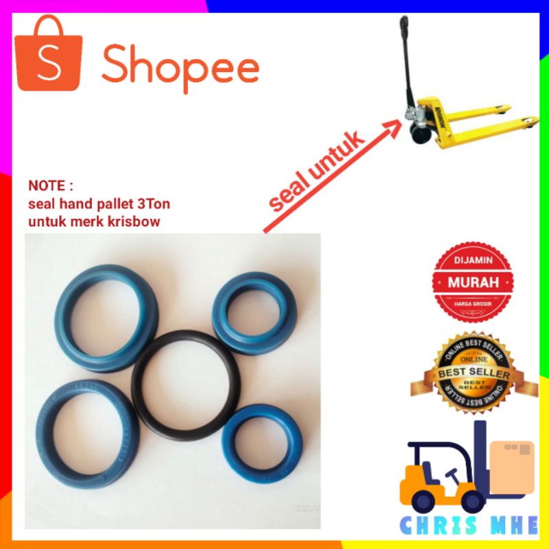 Jual seal set hand pallet krisbow 3ton sil hand lift hand klip forklift ...
