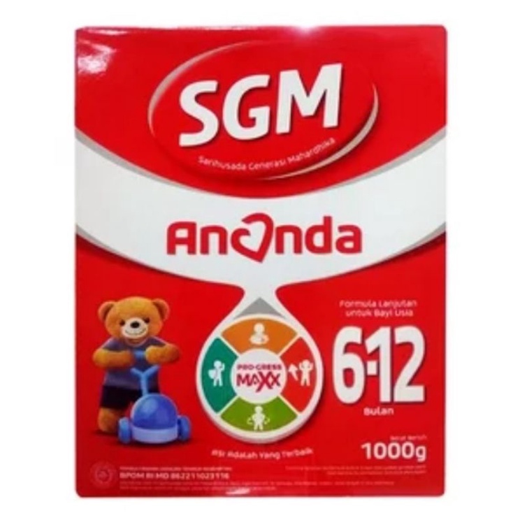 Jual SGM Ananda 6-12 Bulan 1000gr,600gr,400gr &150g | Shopee Indonesia