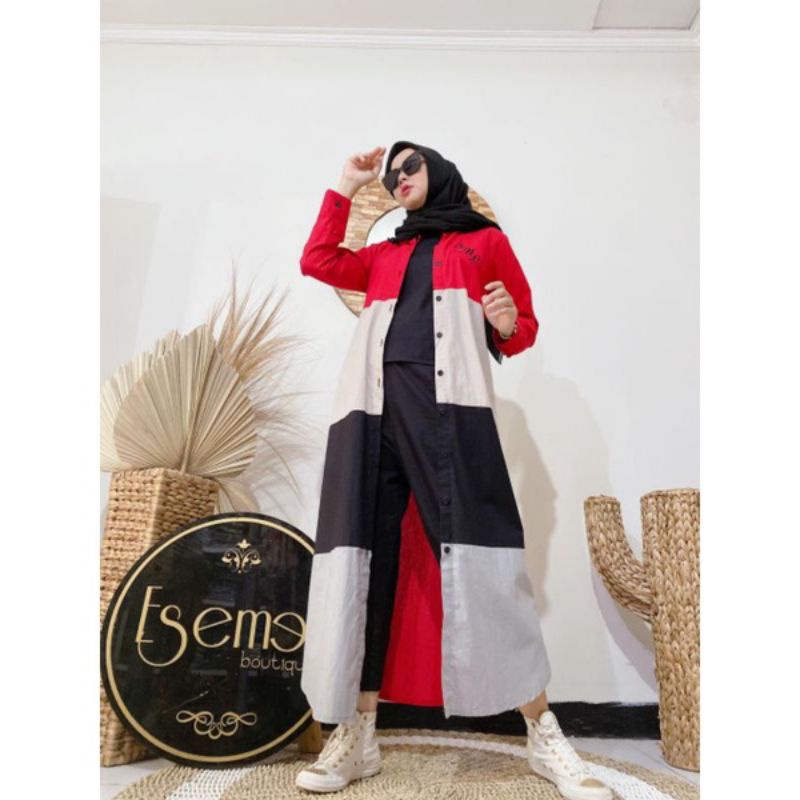 Jual OUTER ZARA MERAH (ONLY OUTER) | Shopee Indonesia