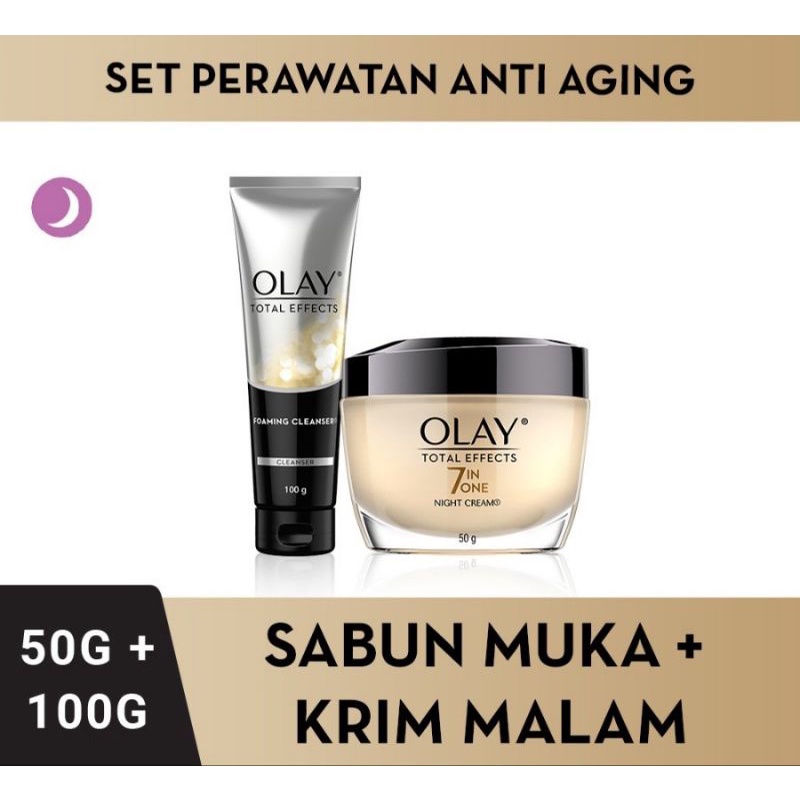 Jual Olay Sabun Muka + Krim Malam | Shopee Indonesia