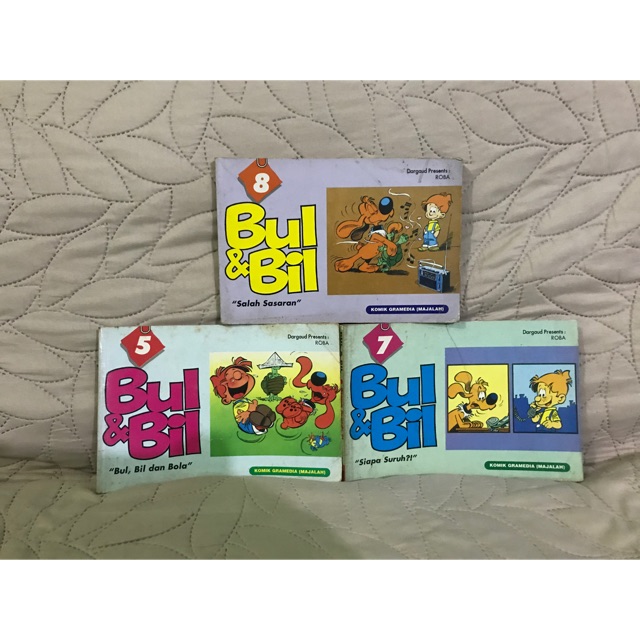 Jual Buku Komik Bul Bil Bul & Bil Bul Dan Bil Bul And Bil Indonesia ...
