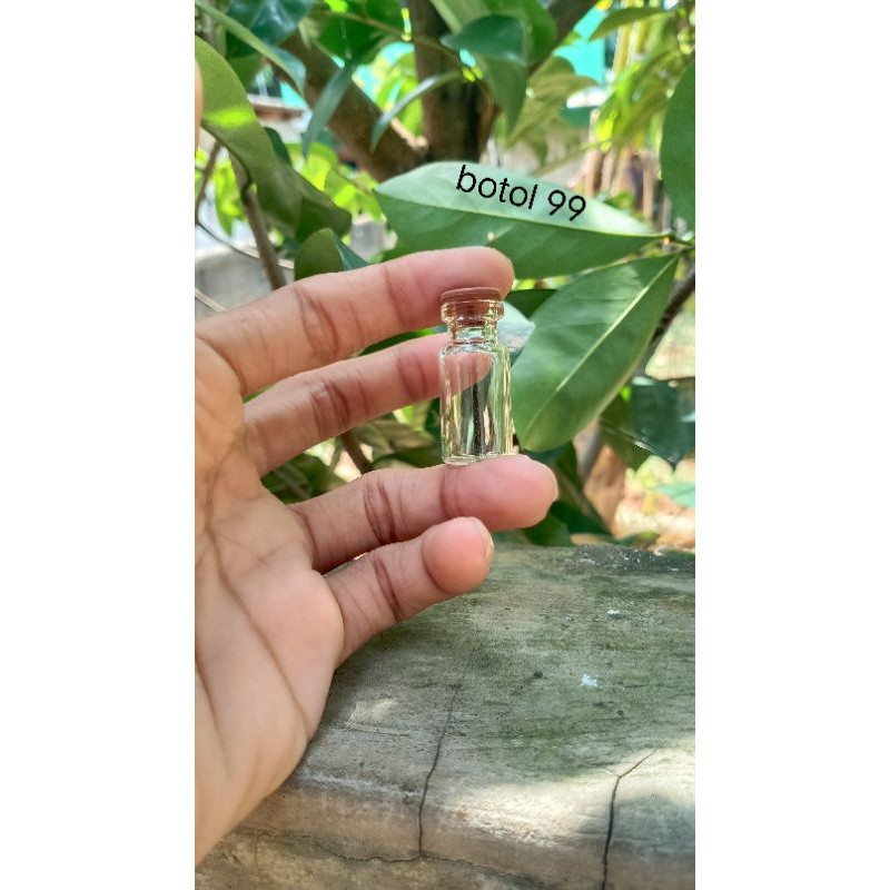 Jual botol kaca 3ml botol tester botol mini tutup karet min order ...
