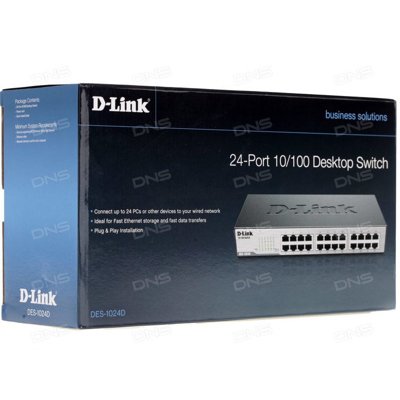 Jual Switch Hub D-Link DLink 24 Port DES 1024A 1024D 10/100 Indonesia ...