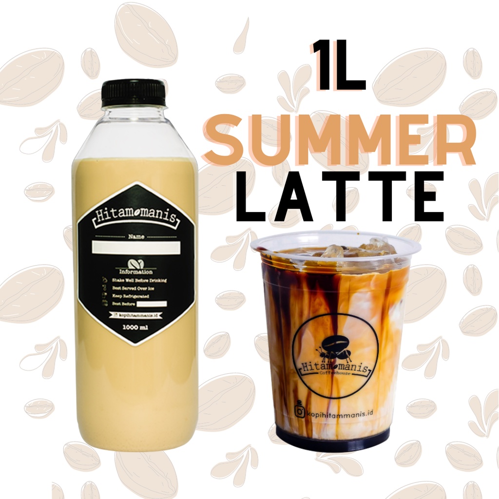 Jual Summer Latte 1L / Kopi Susu Gula Aren | Shopee Indonesia