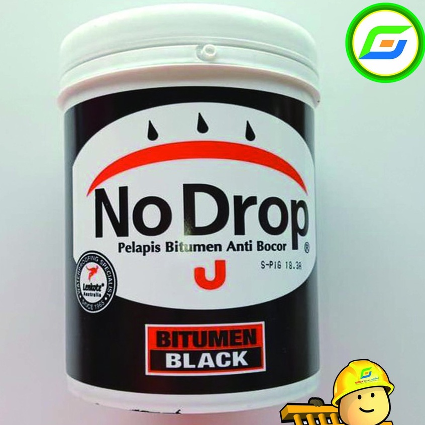 Jual No Drop Bitumen Black 1Kg - Tandon Aspal - cat warna - Material ...