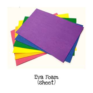 Jual Eva Foam Art Foam Busa Ati Lembaran ukuran +/- A4 | Shopee Indonesia