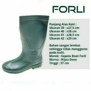 Jual Sepatu boot Forli Anti Air Anti Slip Sepatu Tukang Bangunan Proyek ...