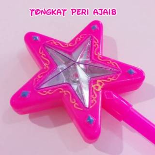 Jual Mainan Tongkat Peri Ajaib Magic Wand Magical Wand Fairy Indonesia ...