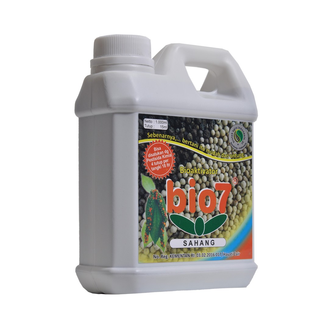 Jual PUPUK ORGANIK CAIR HAYATI BIOAKTIVATOR BIO7 SAHANG LADA 1 LITER ...