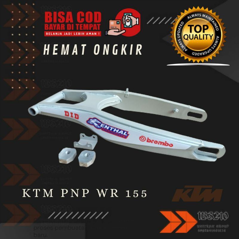 Jual Swing Arm Model KTM PNP WR 155 Swing Arm Replika KTm PNP Yamaha WR ...
