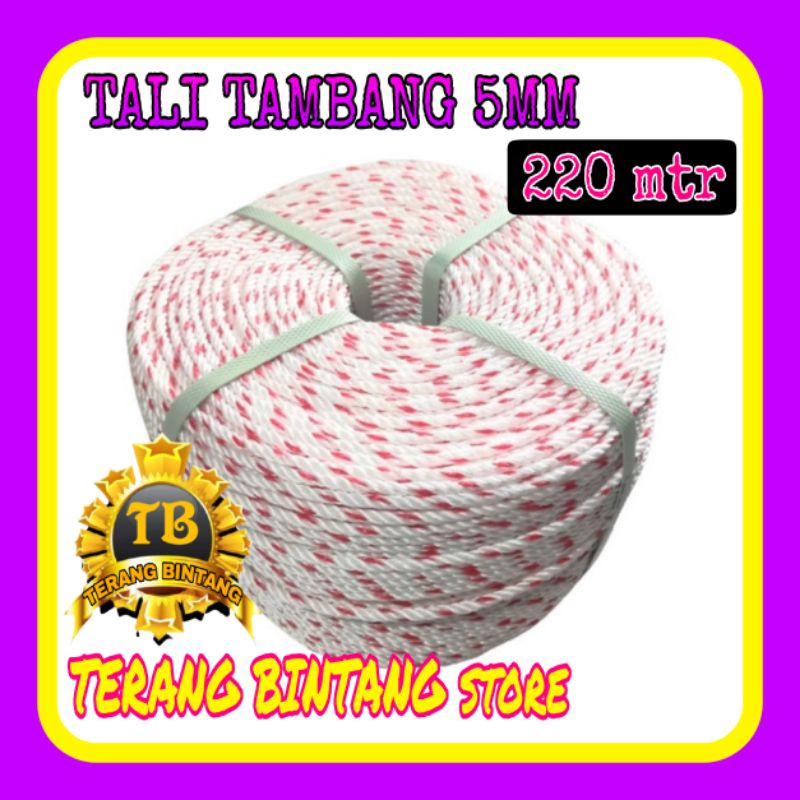 Jual Tali Ppd 5mm Tambang Ppd Tali Tambang Shopee Indonesia