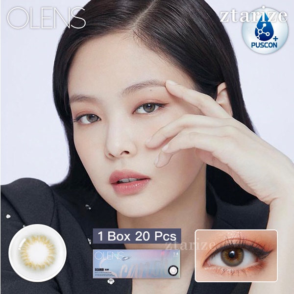 Jual ztarize - Ready Stock - OLENS Scandi Gray 1 Day Daily Soft Contact ...
