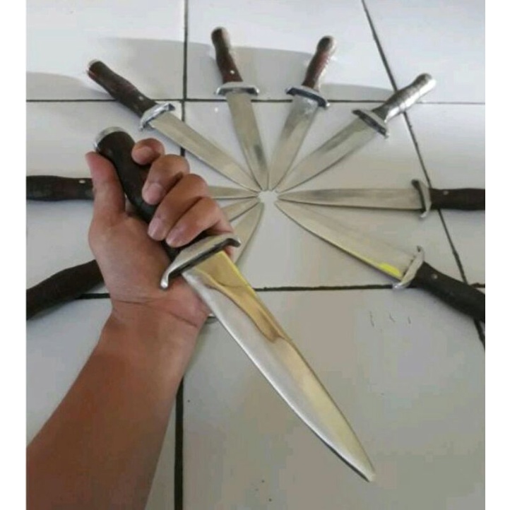 Jual Pisau Silat Stenlies Tumpul,Belati silat stainless | Shopee Indonesia