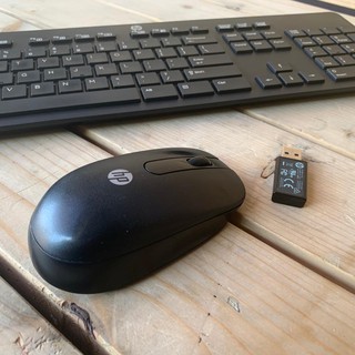 Jual HP Slim Wireless Keyboard 803183-001 and Mouse (Ag-025) | Shopee ...