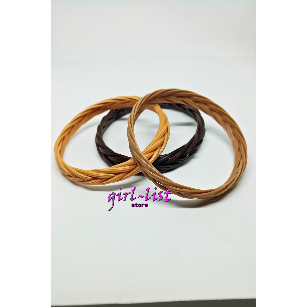 Jual jual murah !! ORI gelang bahan rotan anyam dan model etnik ...