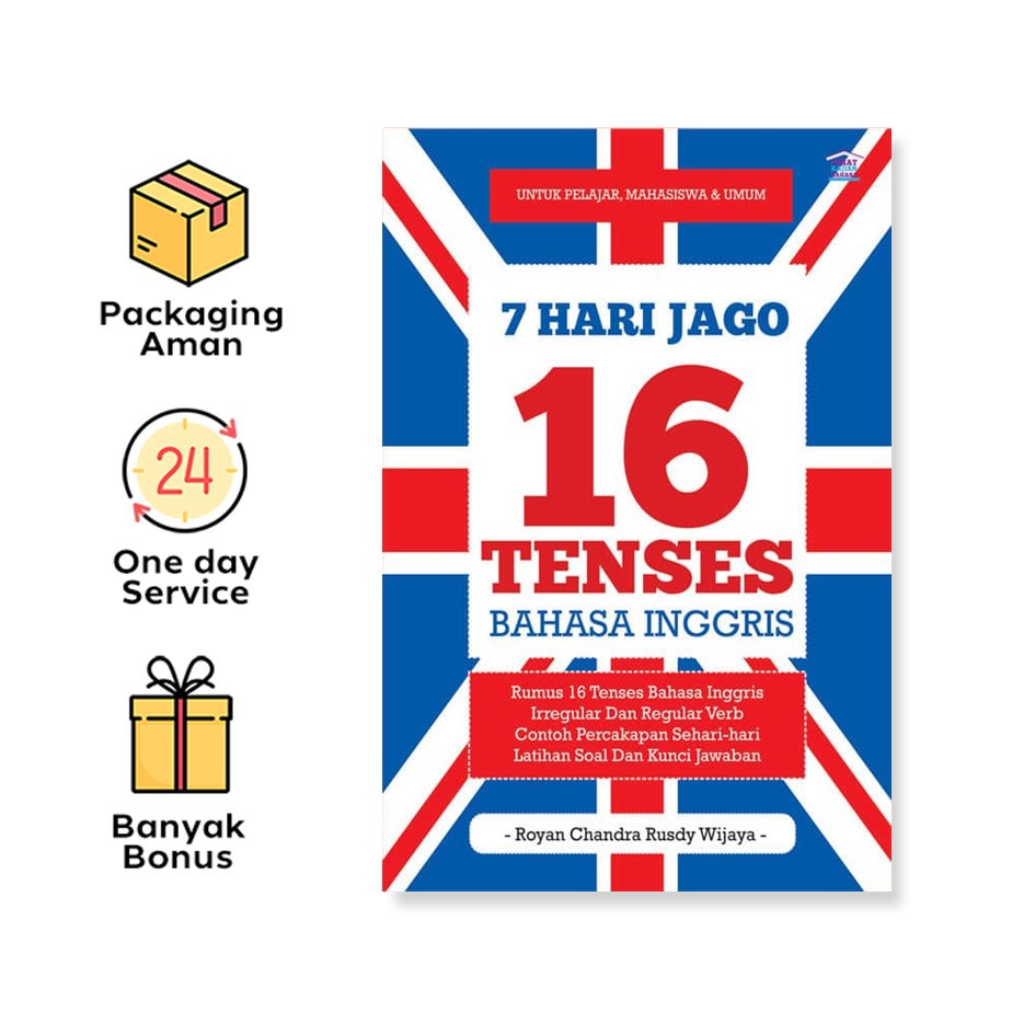 Jual 7 Hari Jago 16 Tenses Bahasa Inggris (Anak Hebat Indonesia ...