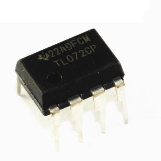 Jual IC TL072 TL072CP Dual Low Noise JFET Input Operational Amplifier ...