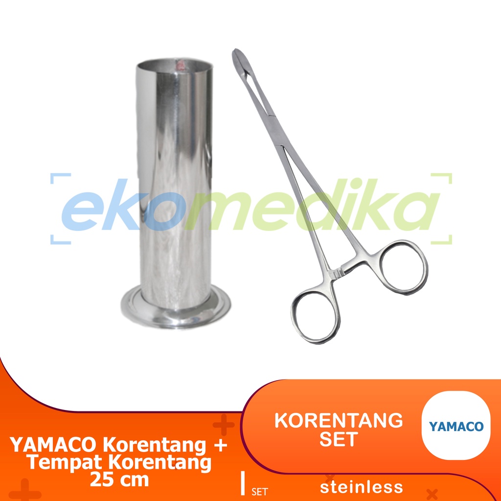 Jual Korentang Set MARWA Korentang 25cm + Tempat Korentang / Set ...