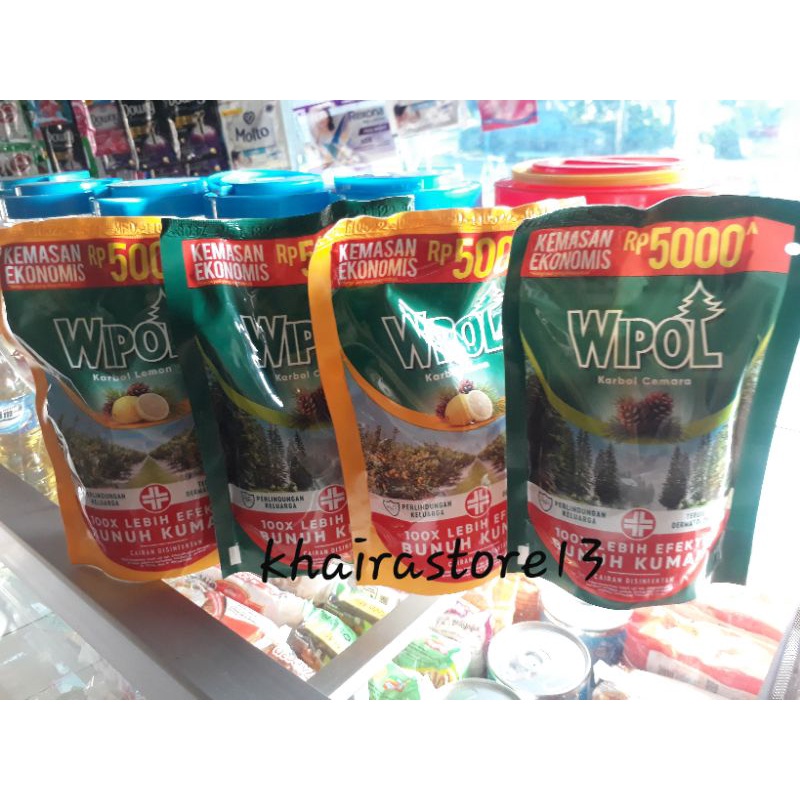 Jual wipol karbol 200ml kemasan ekonomis | Shopee Indonesia